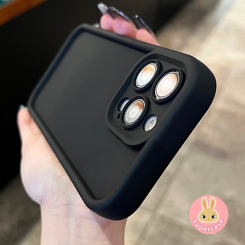 Solid Color Case For Vivo V25 Pro V23 Pro V23E Y36 Y27 5G Y91 Y91C Y93 Y9S S1 Pro X50 Lite V15 ...