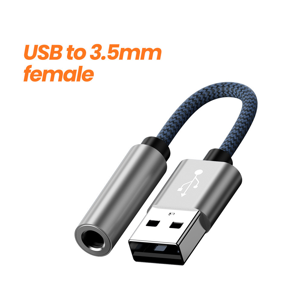 Twitch USB to 3.5mm Computer Jack Audio Adapter with DAC Decoding Chip ...
