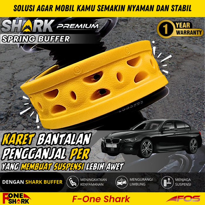 Shark Spring Buffer / Premium Active Stabilizer / Rubber Damper Comfort ...