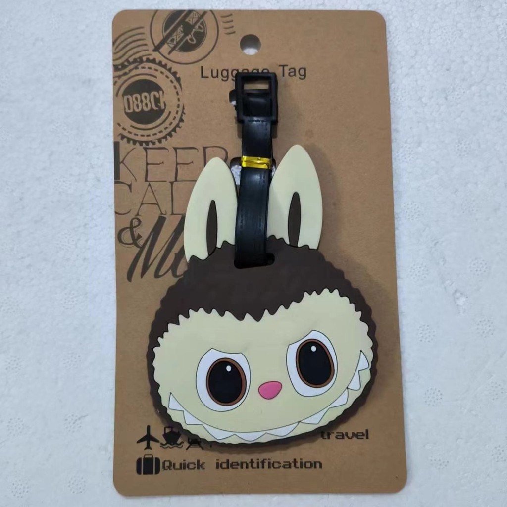 Travel Essential Boarding Pass Name Tag Luggage Tag Labubu Labubu ...