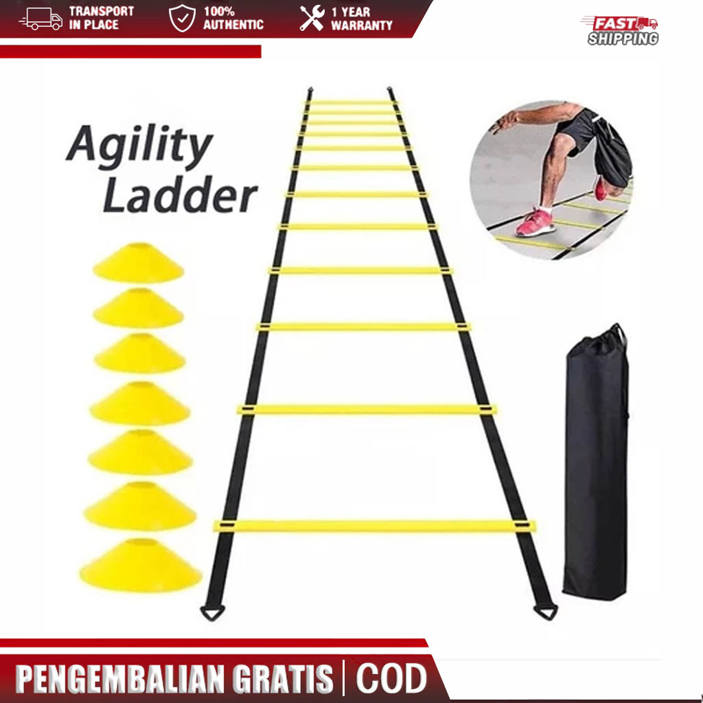 Rinstisan laut Agility Ladder 8 Meters Agility Ladder | Agility Ladder With High Quality ...