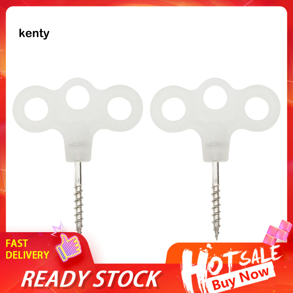 kT Multi-rope Fixing Ground Nails Three Eye Threaded Floor Nails ...