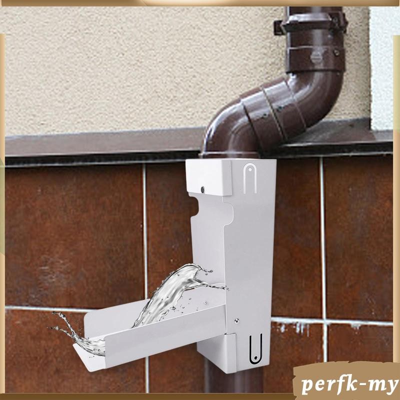 [PerfkMY] Rainwater Collection Diverter Rain Barrel Diverter Gutter ...