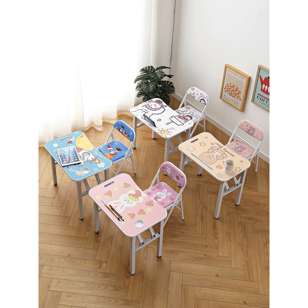 Set Meja dan Kerusi Belajar Kanak-kanak untuk Pelajar Sekolah Rendah ...