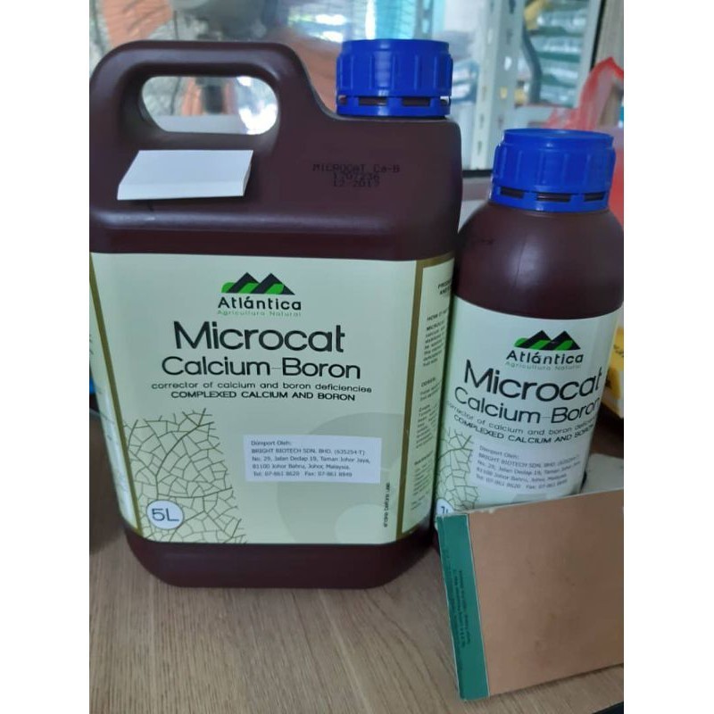 Microcat calcium boron fertilizerCalcium Boron Baja Foliar Bunga Buah ...