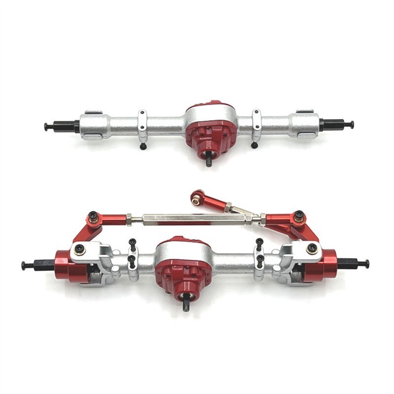 Metal Upgrade, Front And Rear Axle Assemblies, For MN Model 1/12 MN82 ...