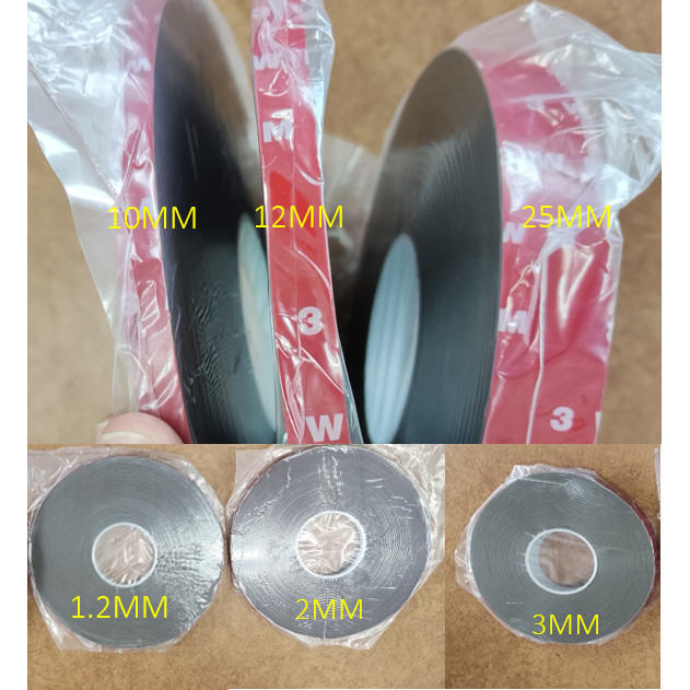 JYK 25mm Width x 3MM Thcikness SUPER STRONG PERMANENT SUPER LASTING 3m ...