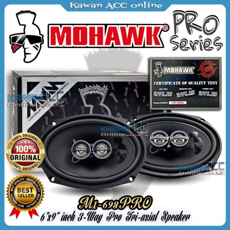 MOHAWK PRO Series 6x9" inch 3-Way Speaker**100%Original** M1-693PRO ...