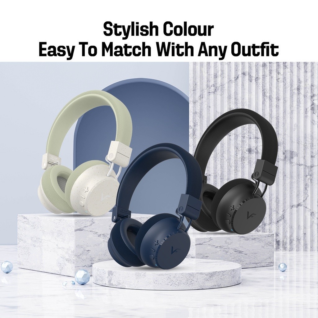 Vinnfier VF ANC 300 BT Active Noise Cancelling Bluetooth Headphone ...