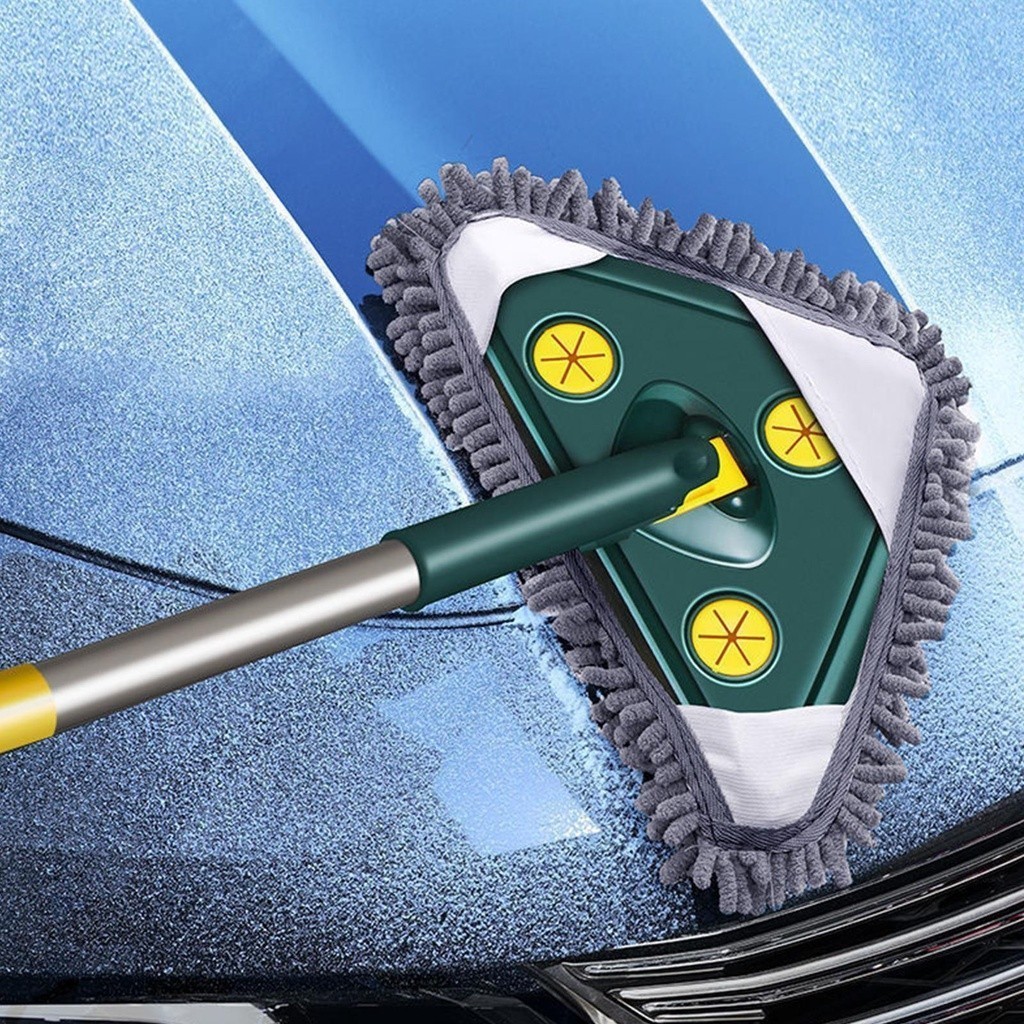 360° Rotatable Adjustable Cleaning Mop Triangle Mop For Household ...