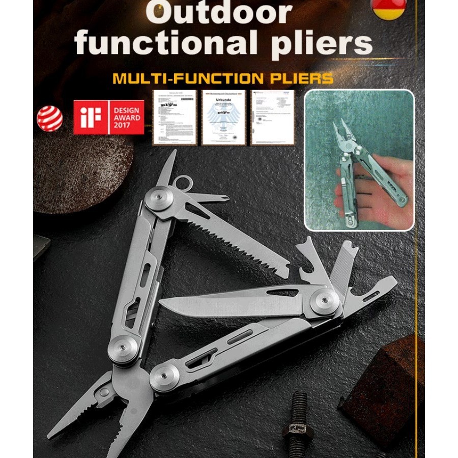 stainless steel multifunctional pliers | Shopee Malaysia