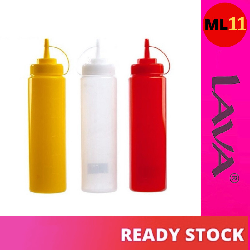 LAVA Plastic Spice & Sauce Squeezer Bottle (450ml - 950ml) / Botol ...