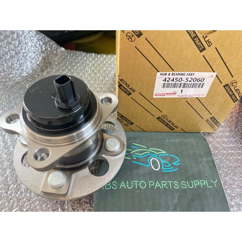 TOYOTA VIOS NCP93 YARIS REAR WHEEL BEARING 42450-52060 MADE IN JAPAN ...