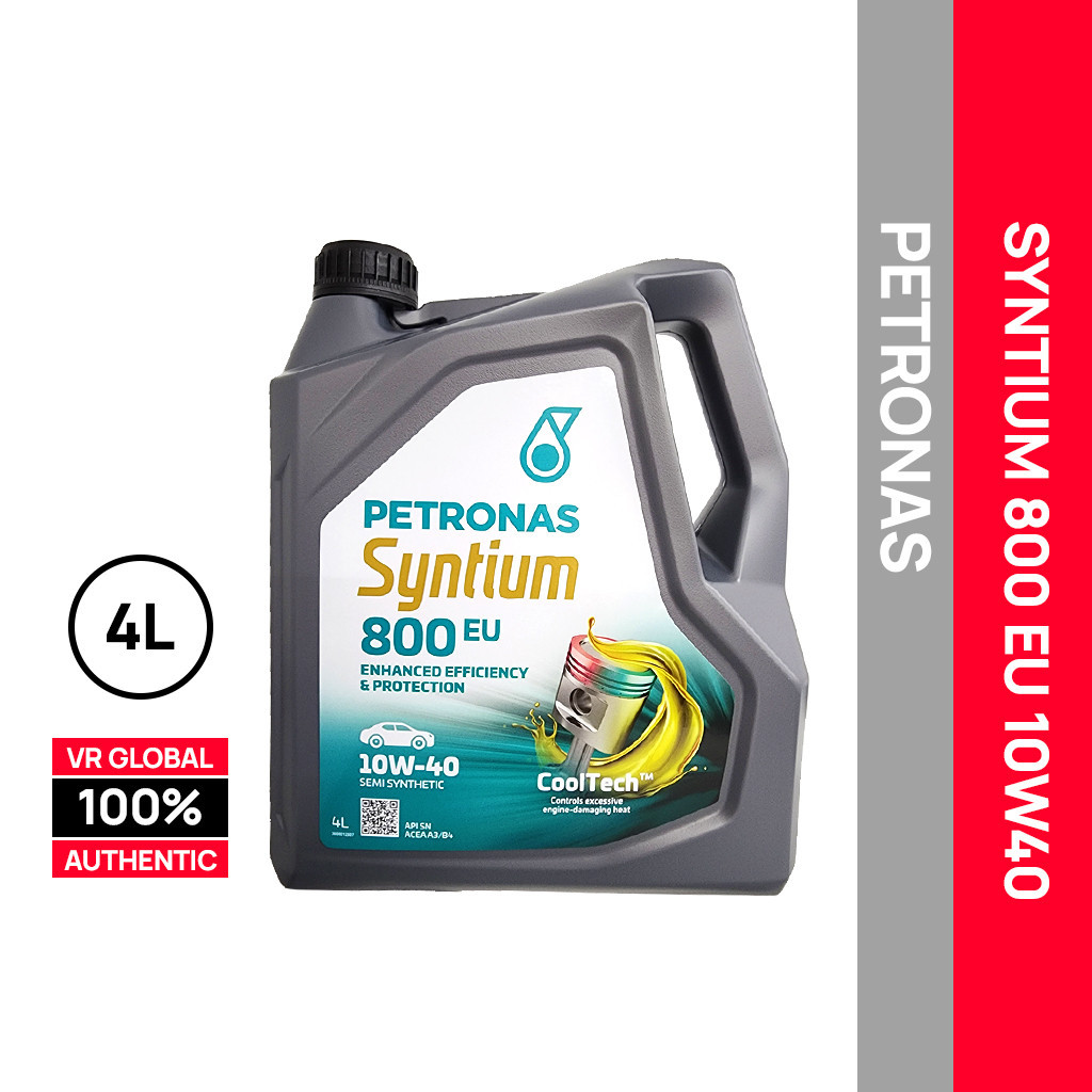 PETRONAS SYNTIUM 800 EU 10W40 SEMI SYNTHETIC ENGINE OIL / MINYAK ENJIN ...