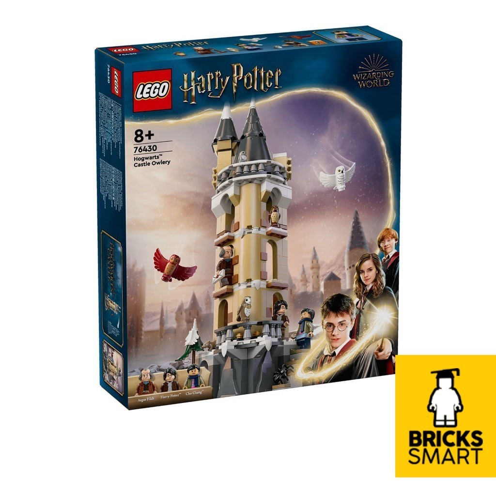 LEGO 76430 Harry Potter Hogwarts Castle Owlery Building Toy Set (364 ...