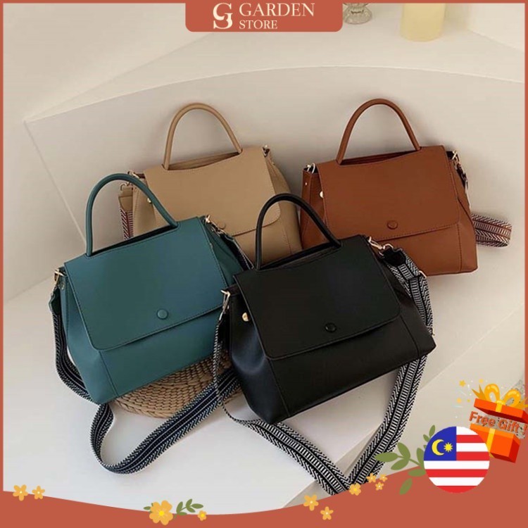 GS Women Fashion Elegant Classy Premium PU Leather Travel Outing Sling ...