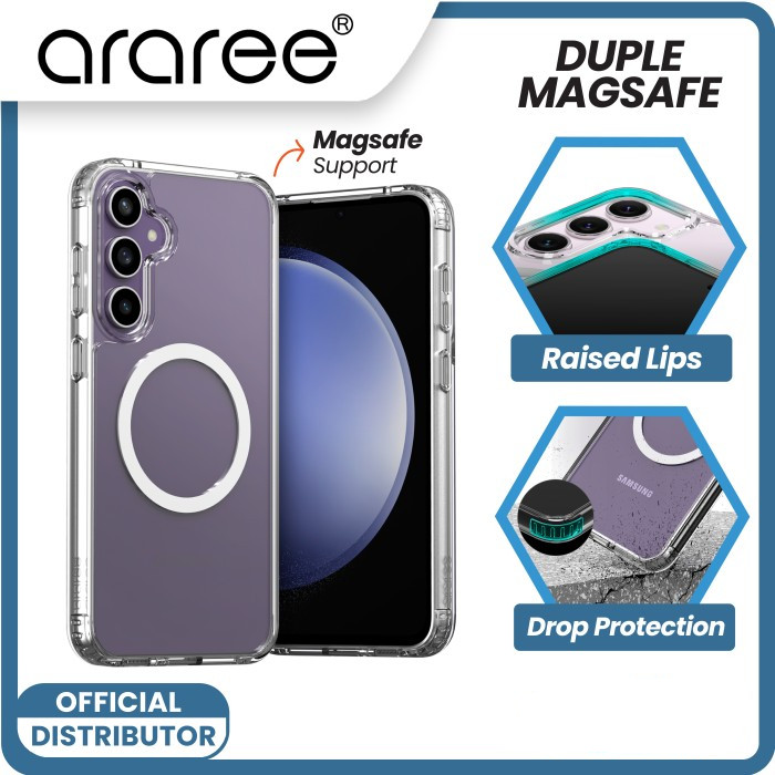 Original Araree Duple Magsafe Clear Casing Hybrid Case Samsung Galaxy ...