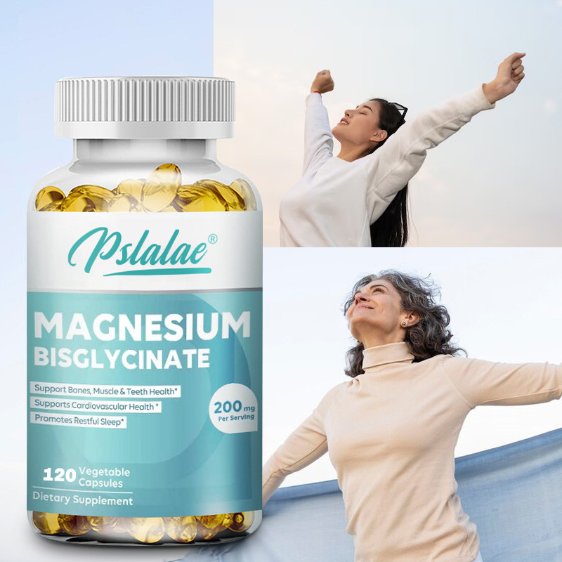 【Pslalae】Magnesium Glycinate Extract - heart health, bone health, mood ...