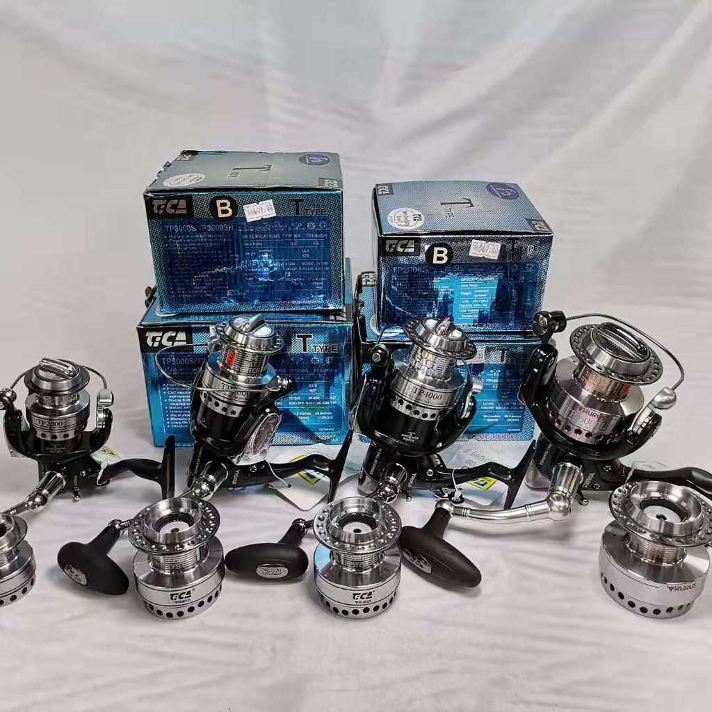 TICA T type | TAURUS TP2000S /TP3000/ TP4000S / TP6000S | fishing reel ...