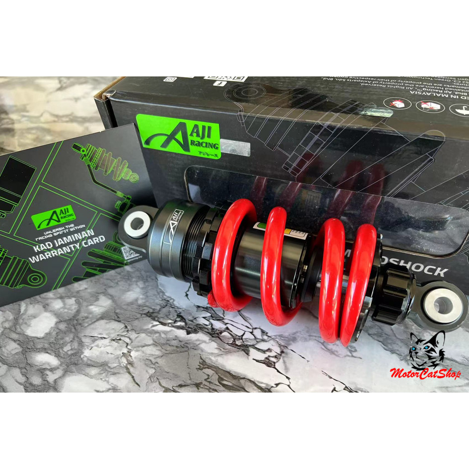 Aji Racing Monoshock Y15ZR Red (205MM) Absorber Aji Racing Monoshock ...