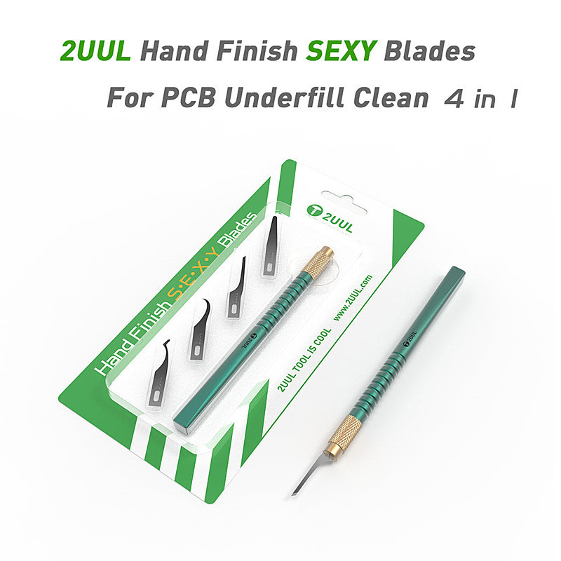 2UUL DA11 4in1 Hand Finish SEXY Blades Set for PCB Underfill Clean ...