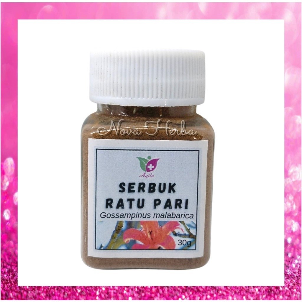 Serbuk Bunga Mukmin dalam botol Serbuk Ratu Pari Gred AAA (30g) Bombax ...