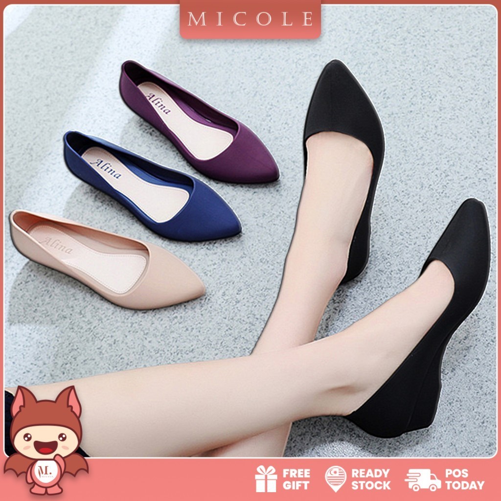 Ready Stock MICOLE S326 Alina Jelly High Heels Kasut Bertumit Tinggi ...