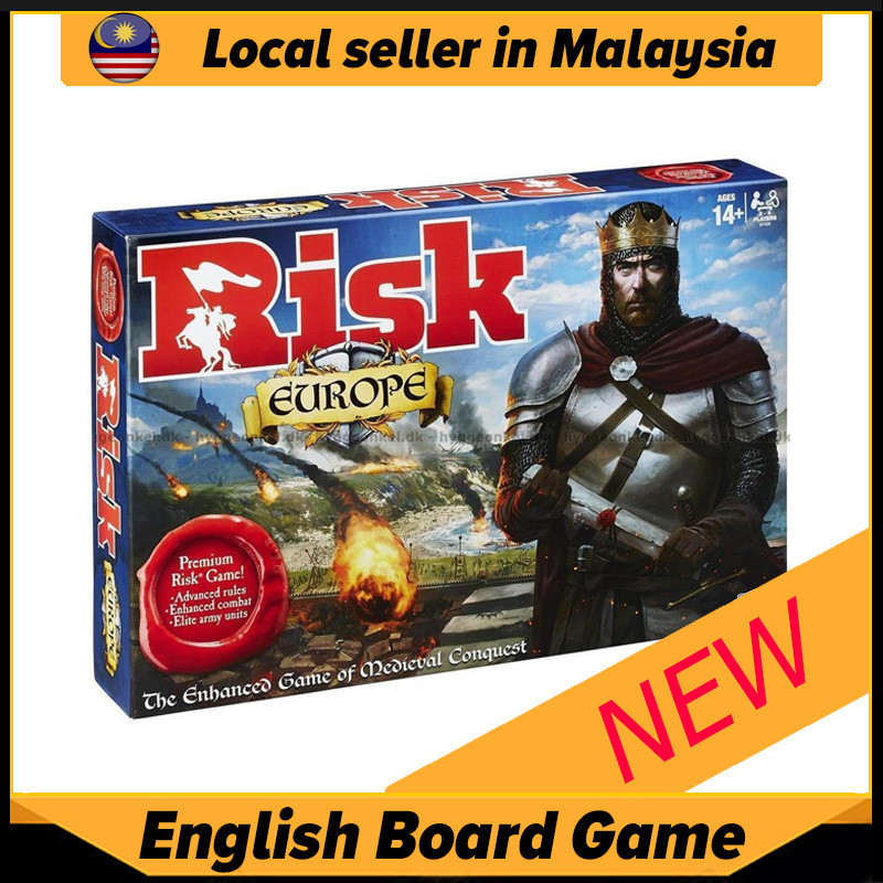 Board Game Risk: Europe | Shopee Malaysia