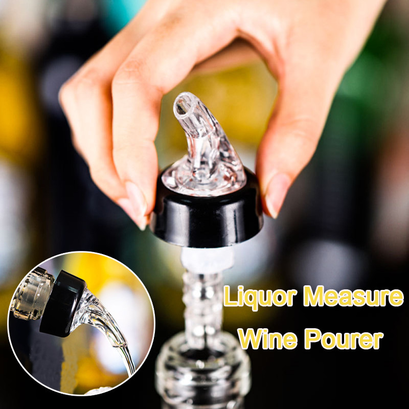 1pc Liquor Spirit Wine Bottle Pour Flow Pourer Spout Stopper Classic ...