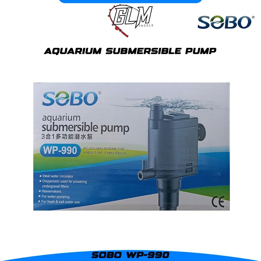 SOBO WP-990 Aquarium Submersible Pump | Shopee Malaysia