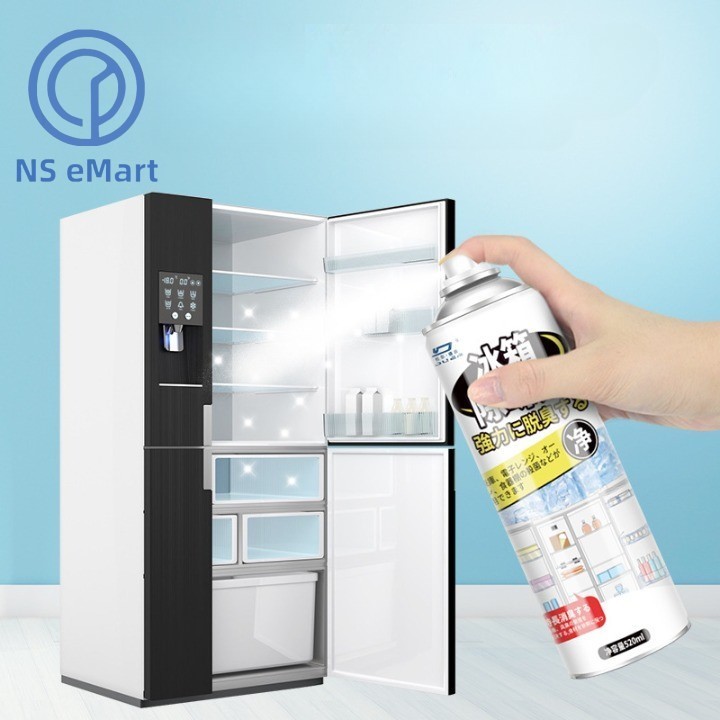520ML Refrigerator Cleaner Fridge Cleaner Oil Stain Remover Deodorant ...