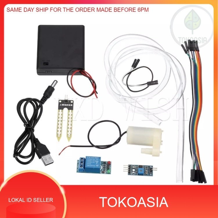 (Ready Stock) Automatic Soil Moisture Sensor Kit Watering irrigation ...