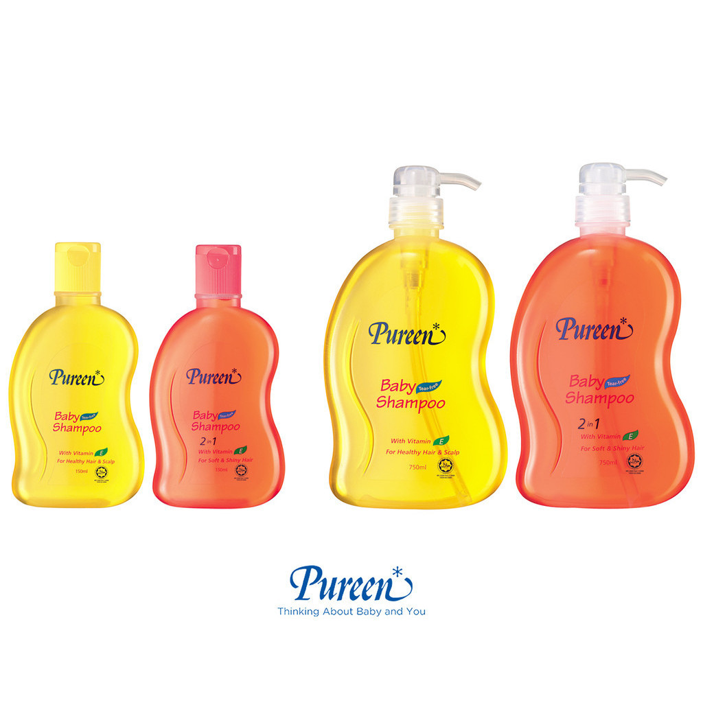 PUREEN Baby Shampoo 150ml, 750ml - ( Classic ), ( 2 in 1 ) | Shopee ...