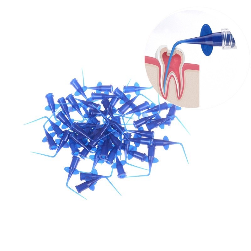 HOUIIICS 0.25mm Dental Plastic Syringe Tip Endo Irrigation Root Canal ...