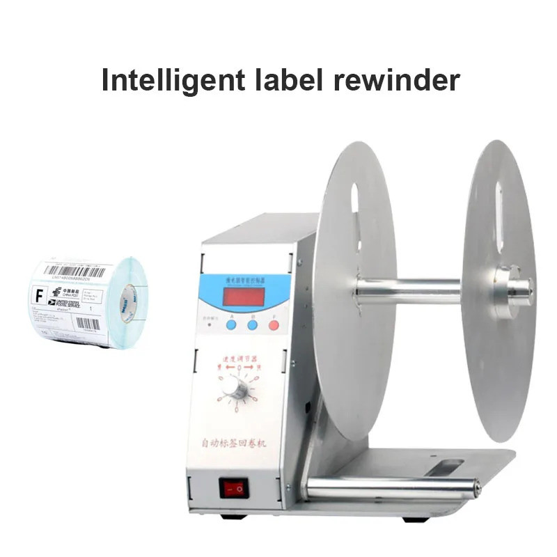 Clothing Label Sticker Barcode Rewinder Automatic Digital Label ...