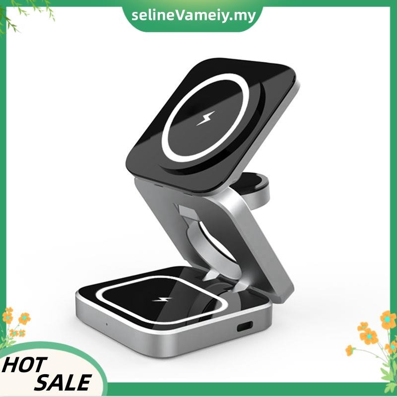 3 in 1 Wireless Charger Magnetic Wireless Charger Cell Phone Fast ...