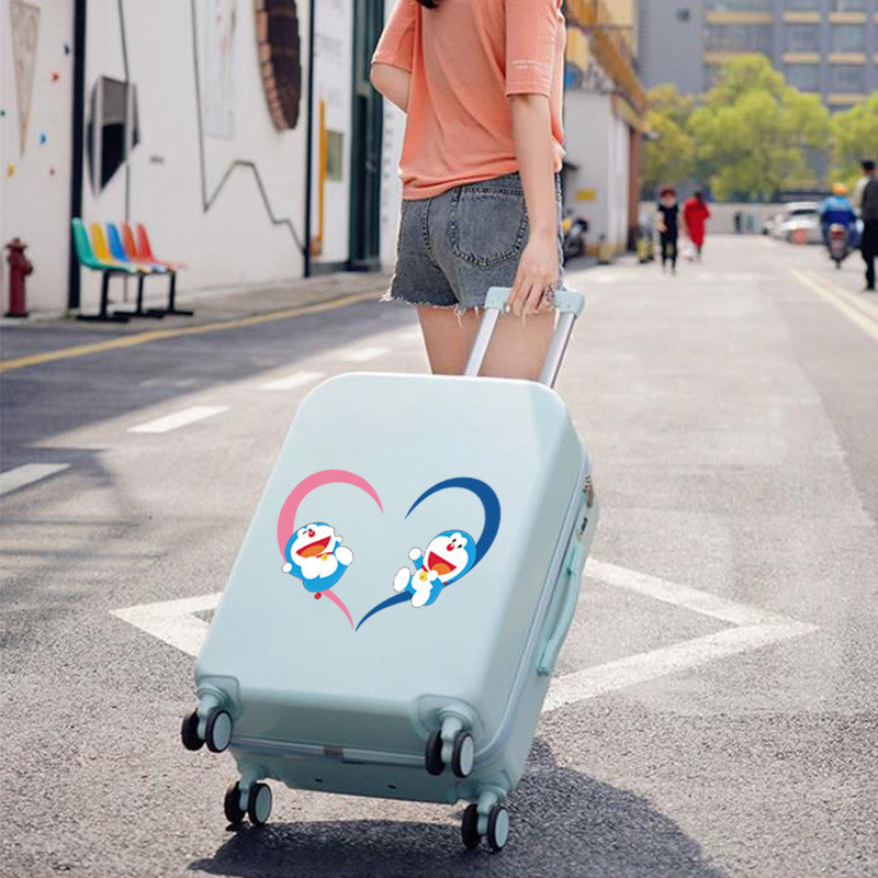 Roda pelbagai arah pelajar kata laluan beg pakaian troli senyap beg ...