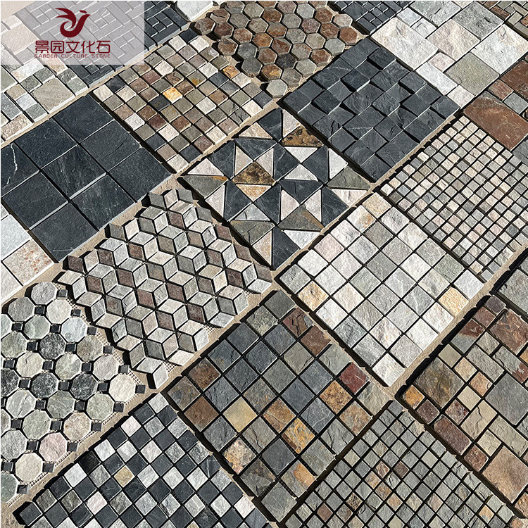 Jubin Dinding Mozek Batu Asli Kolam Ikan Dinding Katil Bunga Sekeliling ...