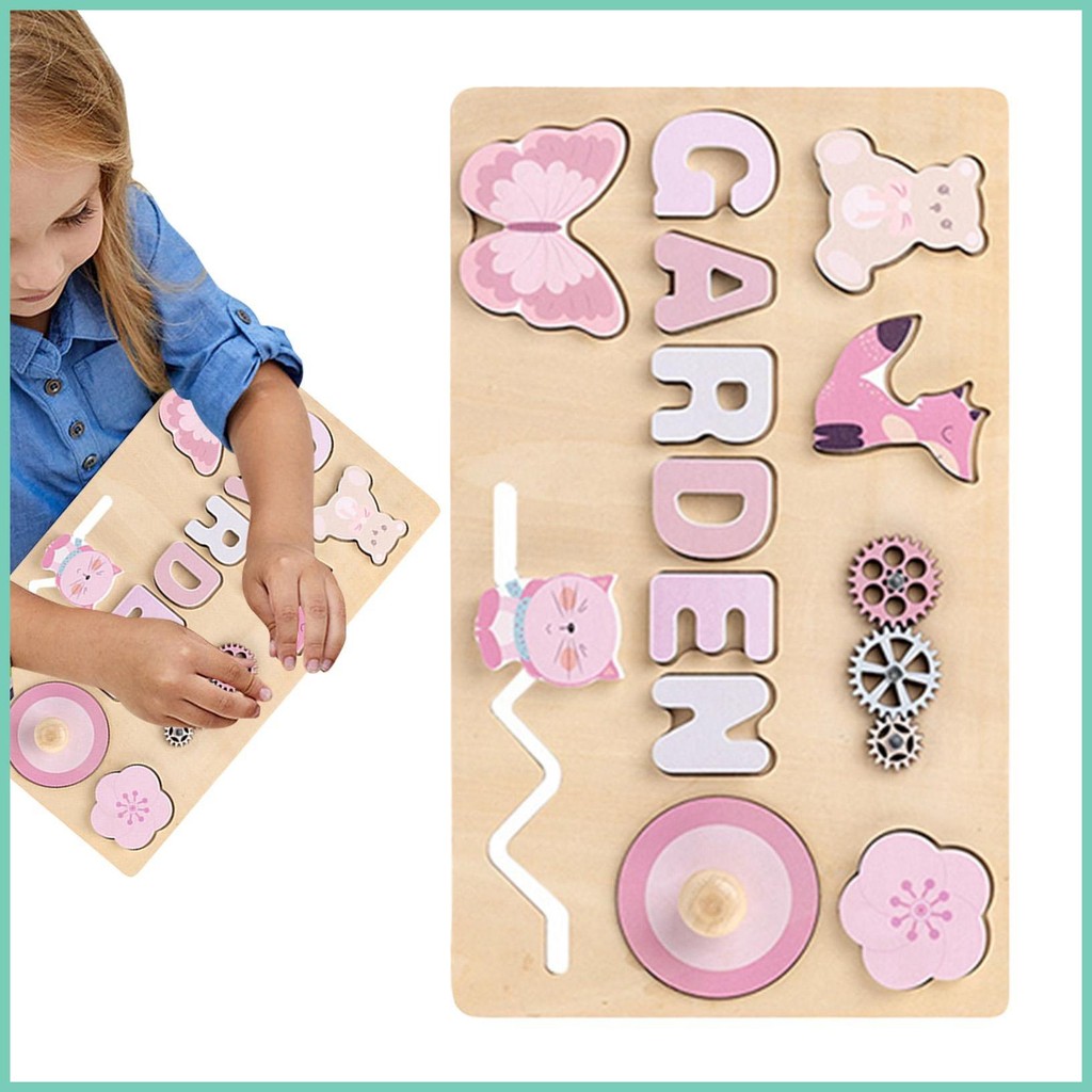 Wooden Shape Puzzles Preschool Wooden Puzzle Toy Peg Puzzles Brain ...