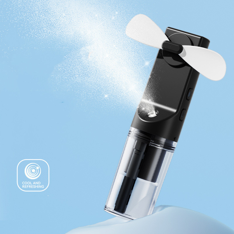 Nano Spray Small Fan USB Charging Outing Portable Handheld Moisturizer ...