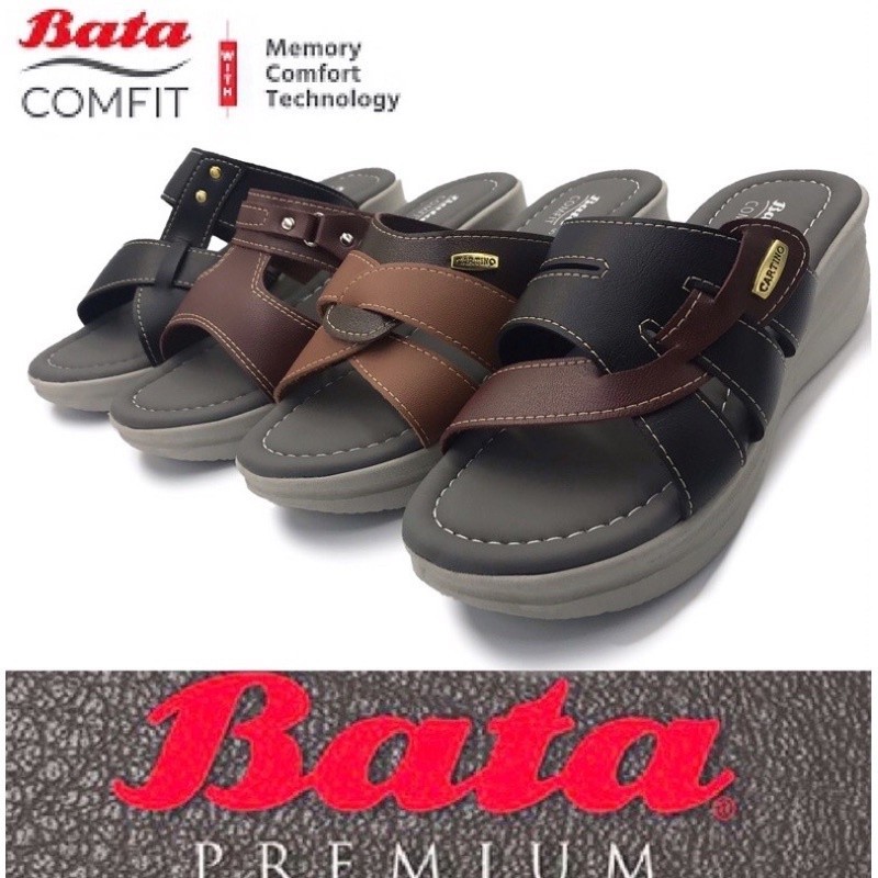 Bata Women Ultra Comfort Casual Sandals / Selipar Sandal Bata Beth ...