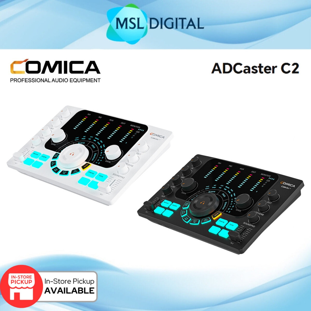 Comica ADCaster C2 Streaming/Podcasting/Recording Multi-functional ...