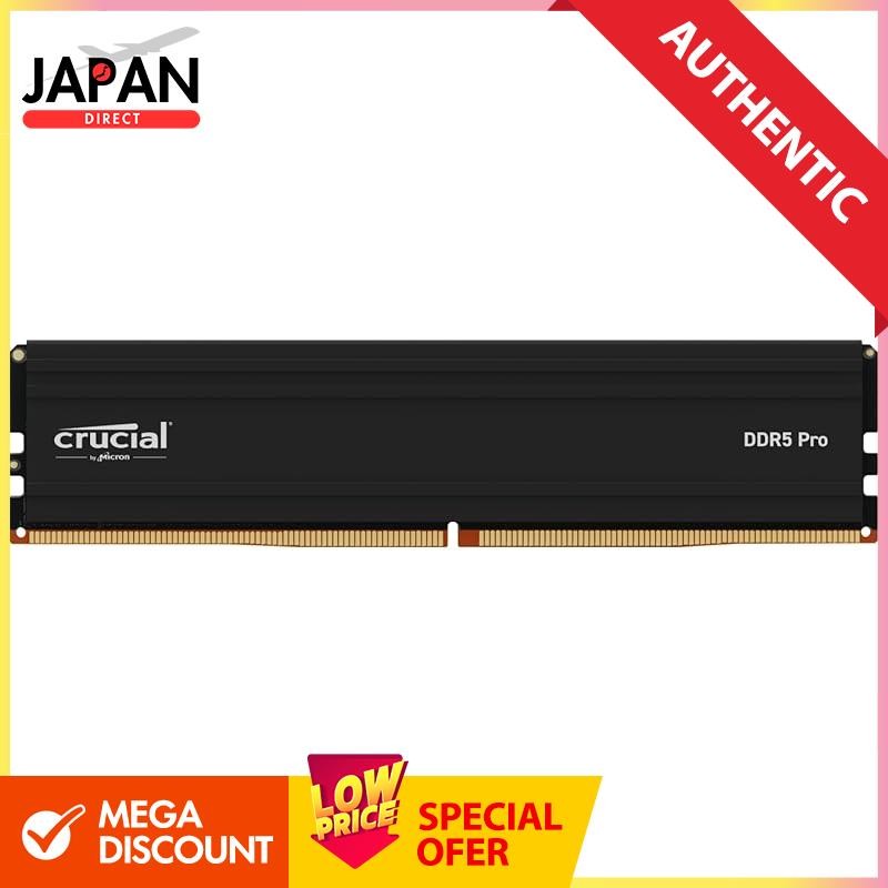 Crucial PRO (Micron) Desktop Memory 16GB x 1 DDR5-6000 Limited Lifetime ...