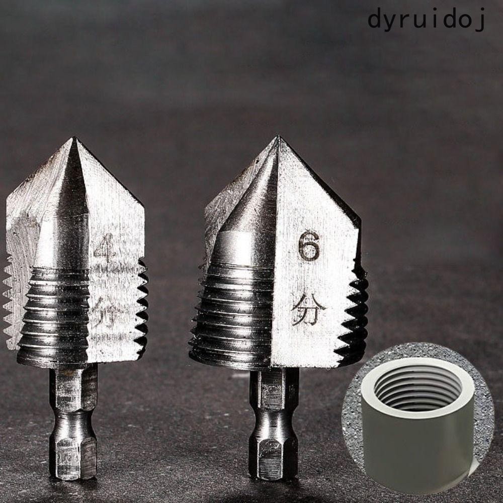 DYRUIDOJ Water Pipe Fitting Reamer, Hexagonal Handle Thread Pipe ...