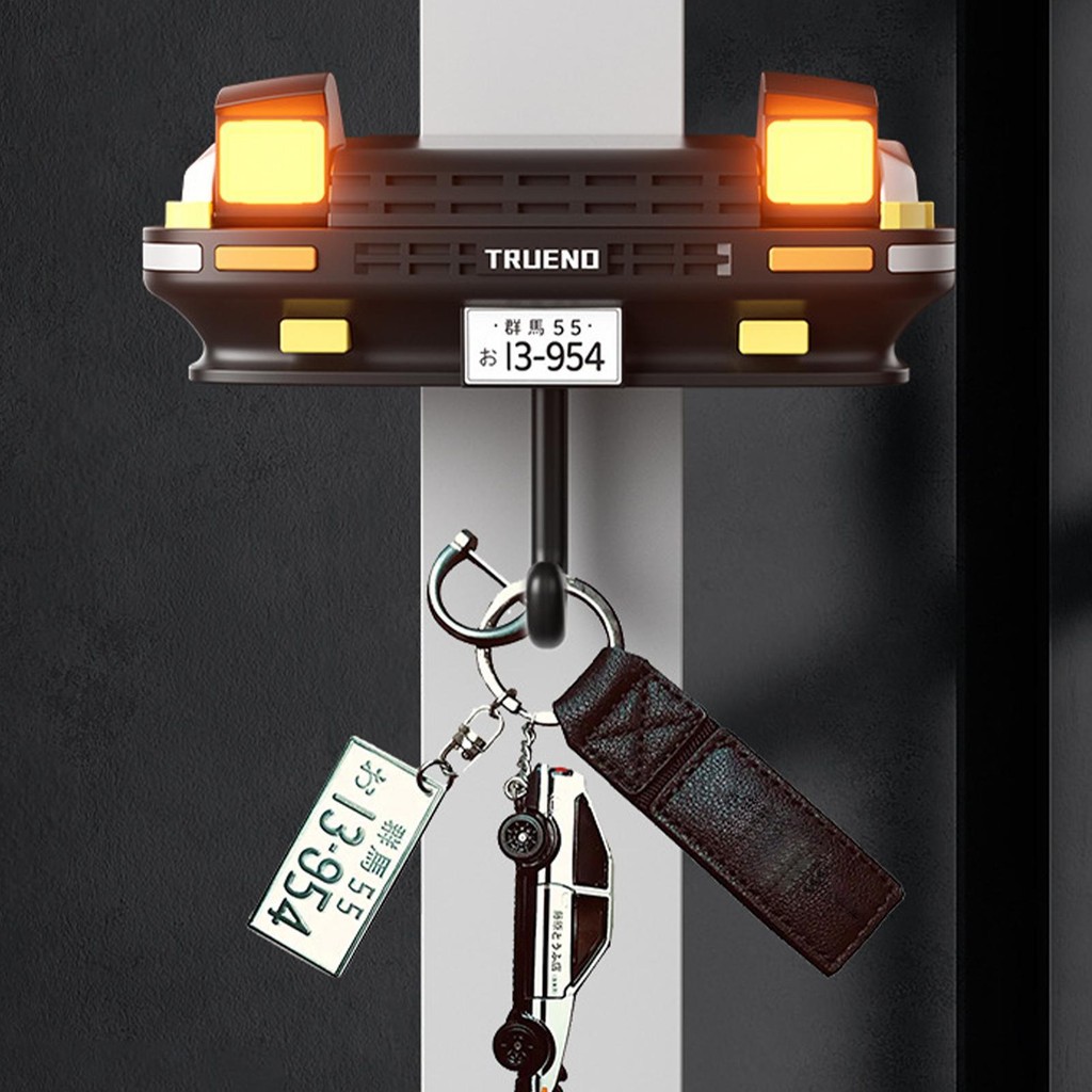 Ride Car Open Headlights Key Holde AE86 Vintage Car Key Holder Cool Key ...