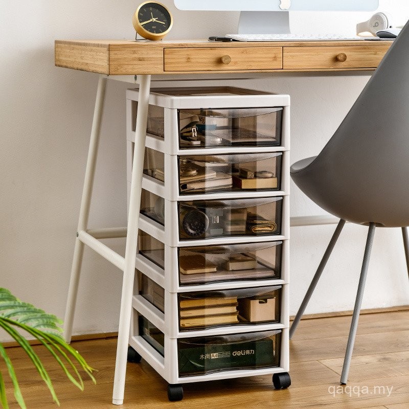 Office Desk Storage Box Drawer Storage Cabinet Under Desk a4 File Rack ...