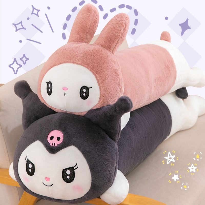 Kuromi Pillow Large Pillow Sleeping Long Strip Leg Pillow Melody Doll ...
