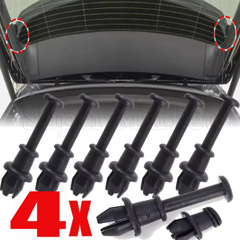 Car Retainer Clips - Pivot Fastener Buckle - Interior Trim Card Door ...