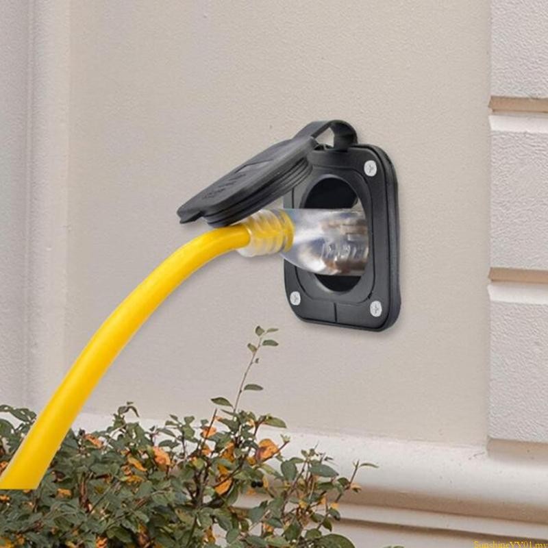 SUN 125V Trailer Marine Truck Shore Power Inlet Socket for Camper RVs ...