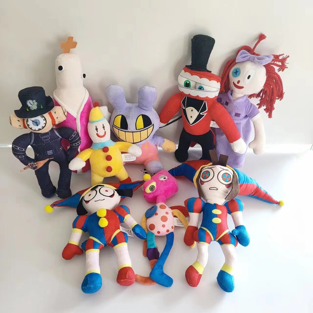 New Product THE AMAZING DIGITAL CIRCUS Magic Number CIRCUS Clown Plush ...